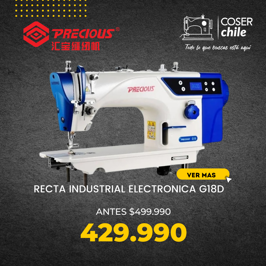 Máquinas industriales – Coser Chile